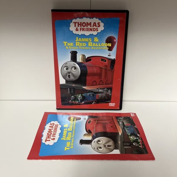 Thomas & Friends James And The Red Balloon +Insert Paper DVD Brand New ...