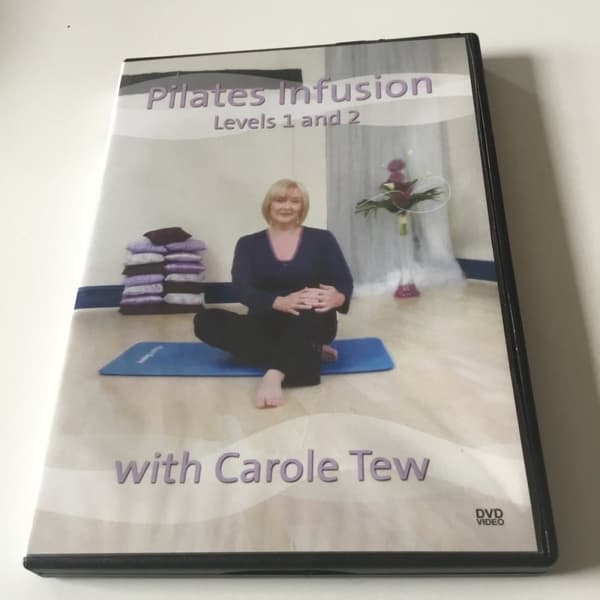 PILATES INFUSION . LEVELS 1 & 2 . Carole Tew . Rare DVD Brand New | CDON