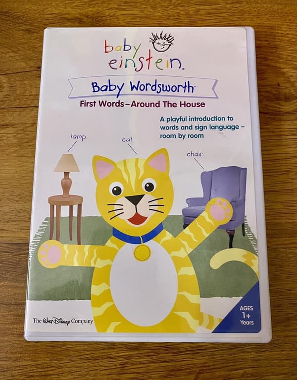 Baby Einstein Wordsworth First Words Around the House USA DVD (2005 ...