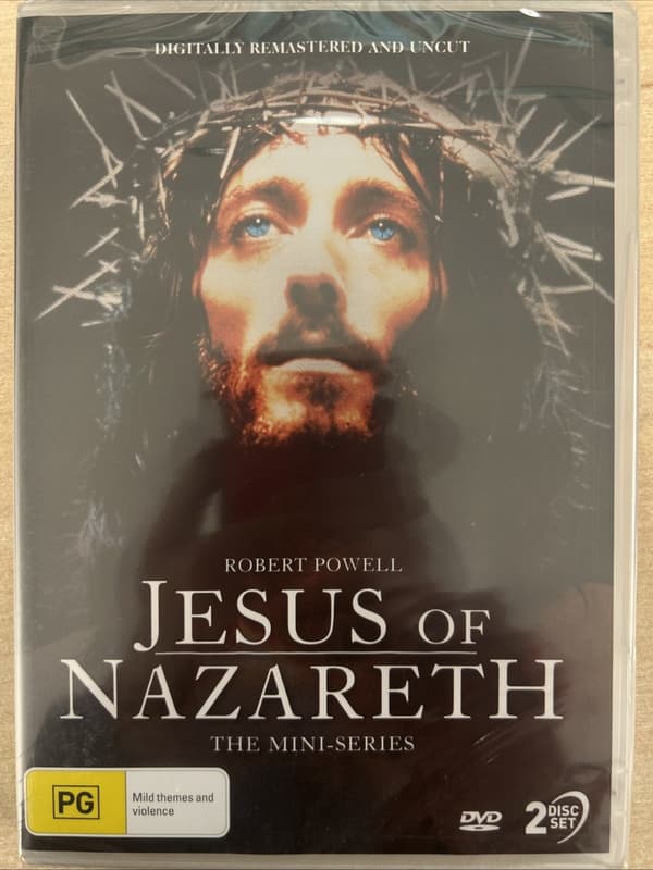 Jesus of Nazareth Complete ITV Mini Series Robert Powell UK Compatible ...