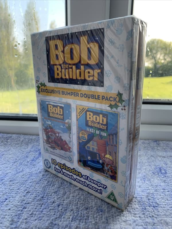 Bob the Builder Exclusive Bumper Double Pack 2DVD: Bob White Xmas ...