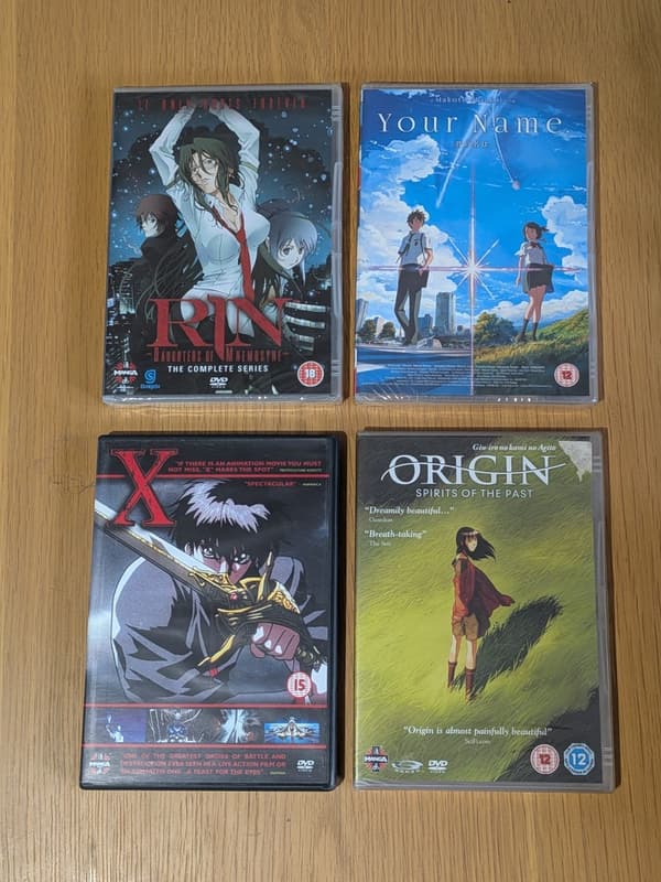 Manga Anime Bundle Includes RIN Daughters Of Mnemosyne DVD Brand New | CDON