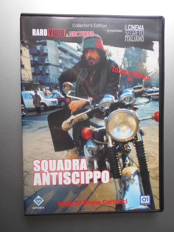 SQUADRA ANTISCIPPO Tomas Milian Raro Video Jack Palance Poliziotteschi ...