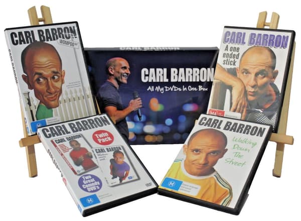 Carl Barron All My DVDs In One Box Set Aussie Stand-Up Comedian DVD ...