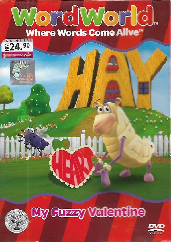 Wordworld Where Words Come Alive My Fuzzy Valentine Duck Saves Spider's ...