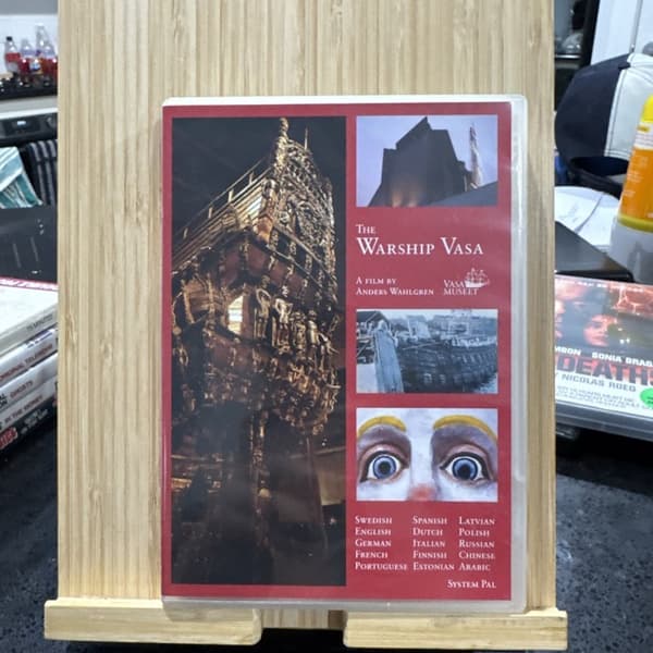 Rare HTF THE WARSHIP VASA DVD Brand New | CDON