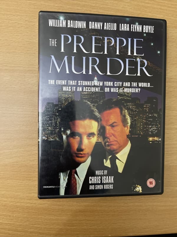 The Preppie Murder - William Baldwin Rare and Deleted DVD Brand New | CDON