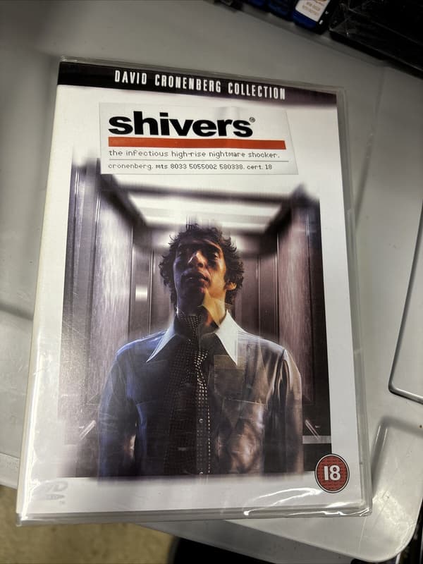Shivers #23 Paul Hampton David Cronenberg Collection and DVD Brand New ...