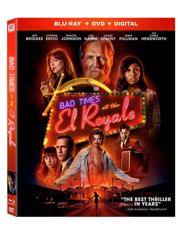Bad Times At The El Royale Jeff Bridges Dakota Johnson Blu-ray Brand ...