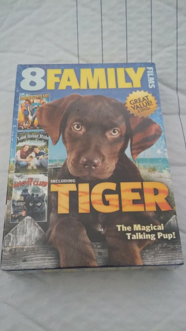 8 Family Films GOOBY, TIGER MAGICAL TALKING PUP The GHOST CLUB PHANTOM ...