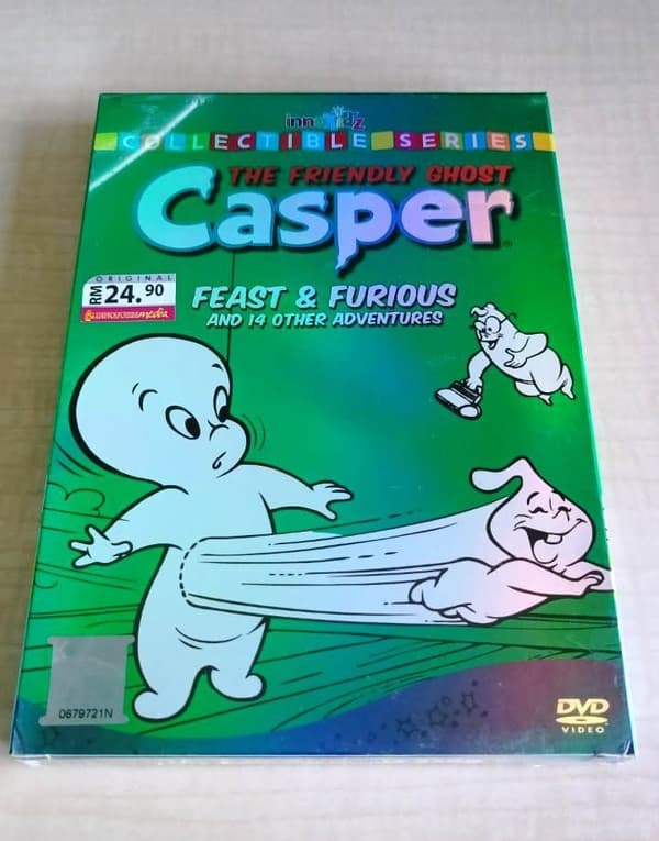 Casper The Friendly Ghost 15 Collection of Episodes Feast & Furious DVD ...