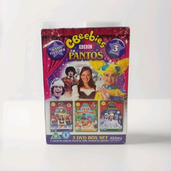 Triple 3 Pack Bundle Child Toddler CBeebies Panto Pantos DVD Brand New ...