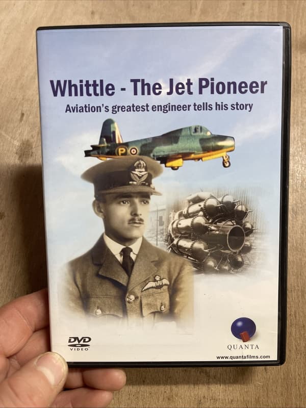 Whittle: The Jet Pioneer Aviation Engineer Documentary(UK )Jet DVD ...