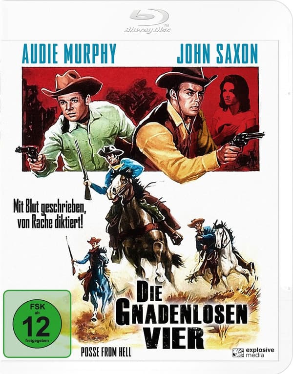 DIE GNADENLOSEN VIER - MOVIE Murphy Audie Saxon John Morrow Blu-ray ...