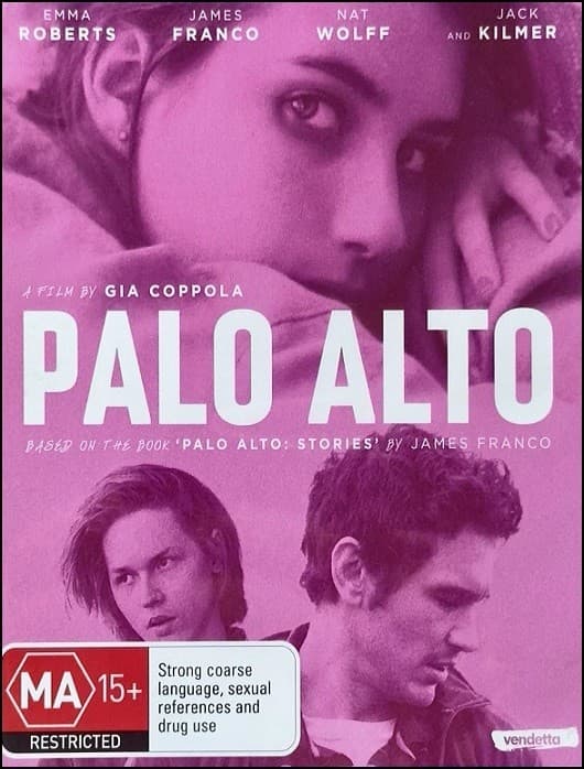 PALO ALTO (Emma ROBERTS James FRANCO Nat WOLFF Jack KILMER DVD Brand ...
