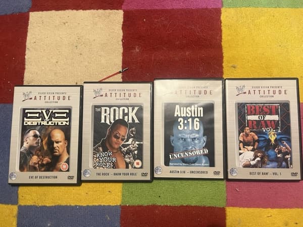 Attitude collection WWF DVDS DVD Brand New | CDON
