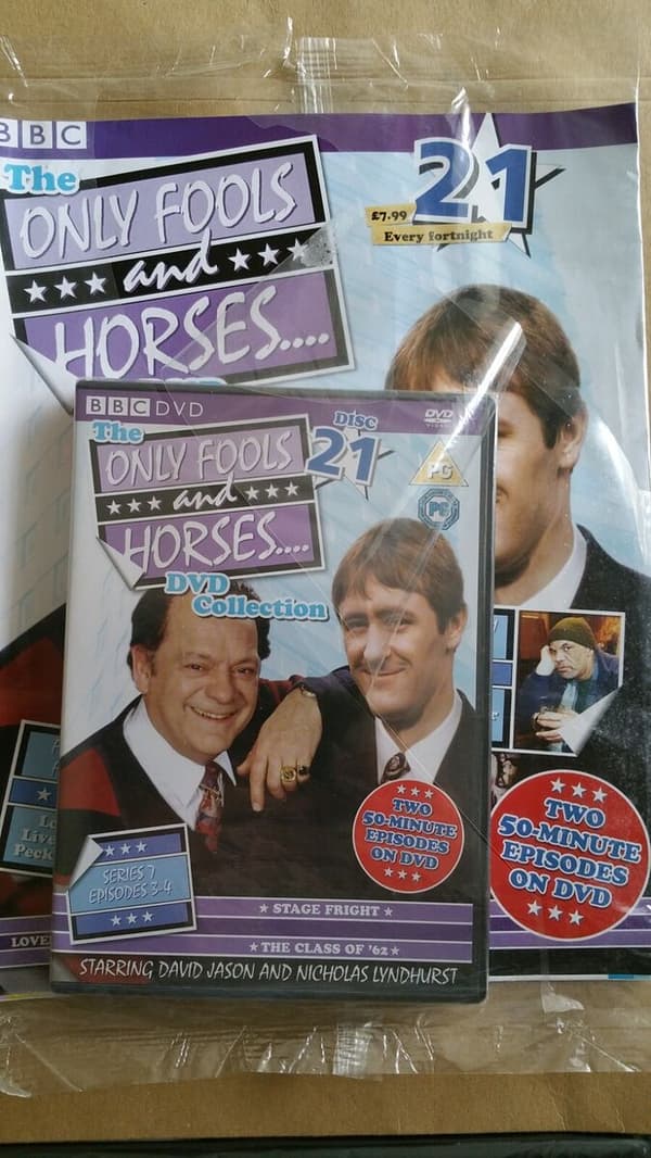 only fools and horses collection number 21 with magazine disc is and ...