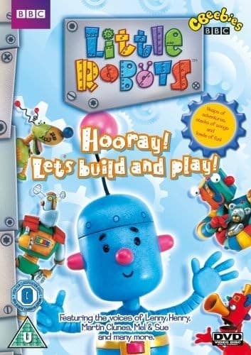 Cbeebies Little Robots Hooray! Lets Build and Play! DVD Brand New | CDON