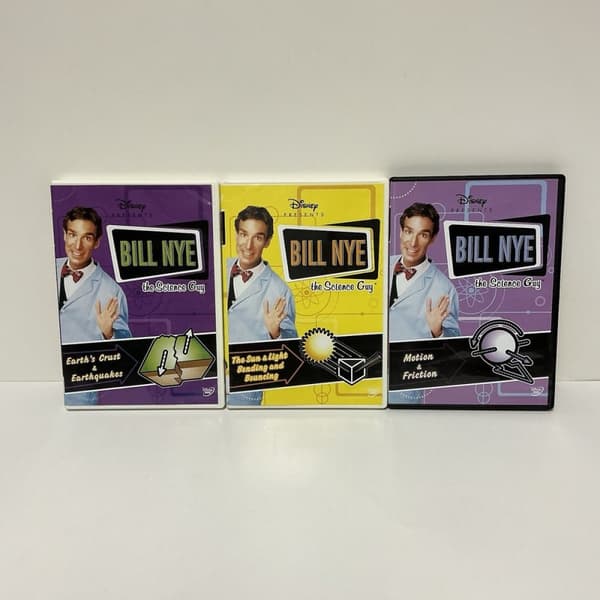 Bill Nye the Science Guy Lot Earth's Crust Sun & Light Motion ...