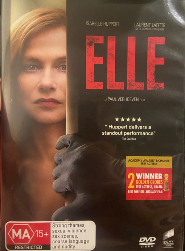 Elle Paul Verhoeven / Isabelle Huppert DVD (2016) Brand New | CDON