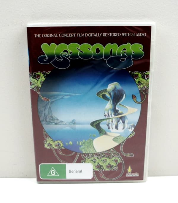Yessongs UK Progressive Rock Band DVD (1973) Brand New | CDON