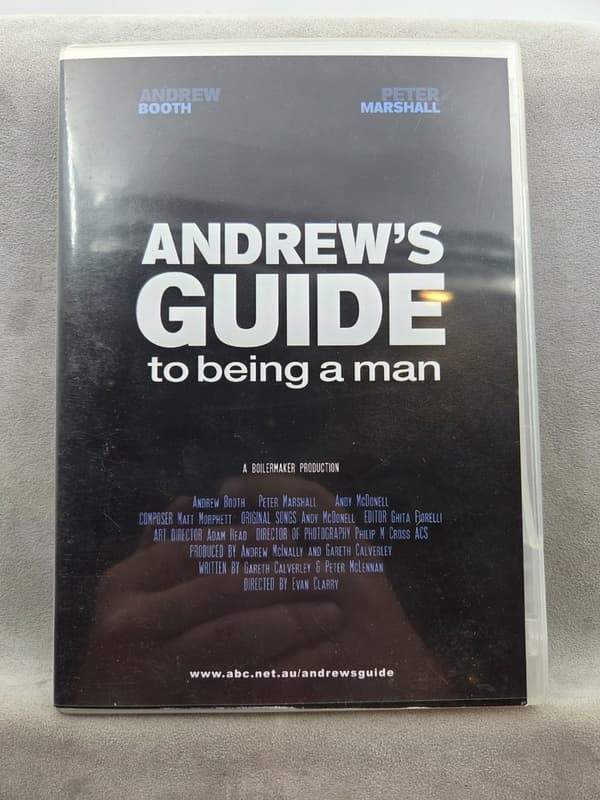 Andrew's Guide To Being A Man by Andrew Booth Rare ABC Documentary DVD ...
