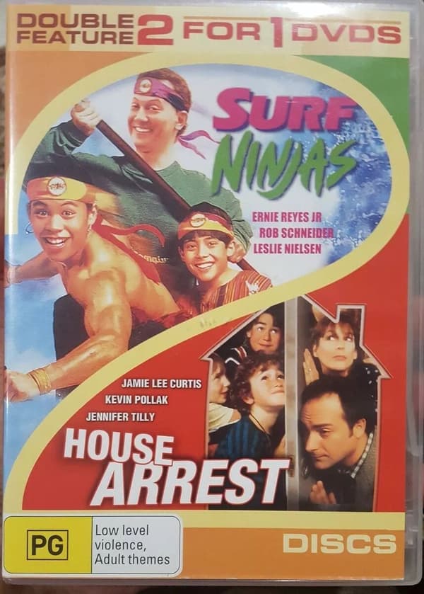 SURF NINJAS & HOUSE ARREST RARE DVD Brand New | CDON