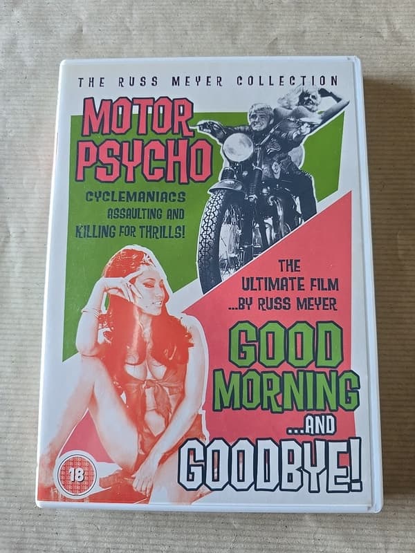 Russ Meyer Motorpsycho / Good Morning and Goodbye. Condition DVD Brand ...