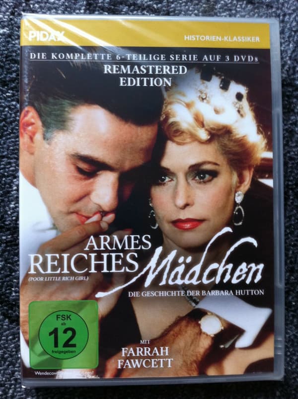 POOR LITTLE RICH GIRL The Barbara Hutton Story Reg. 2 (UK DVD Brand New ...