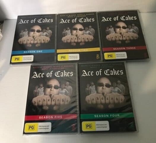 Ace of Cakes sets from Season one to Season 10 DVD Brand New | CDON
