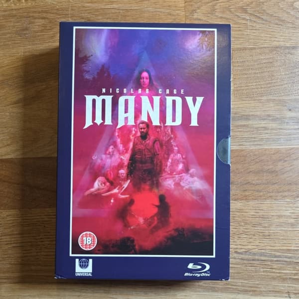 Mandy Blu Ray Cage HMV VHS Range LIMITED EDITION Rare OOP DVD Brand New ...