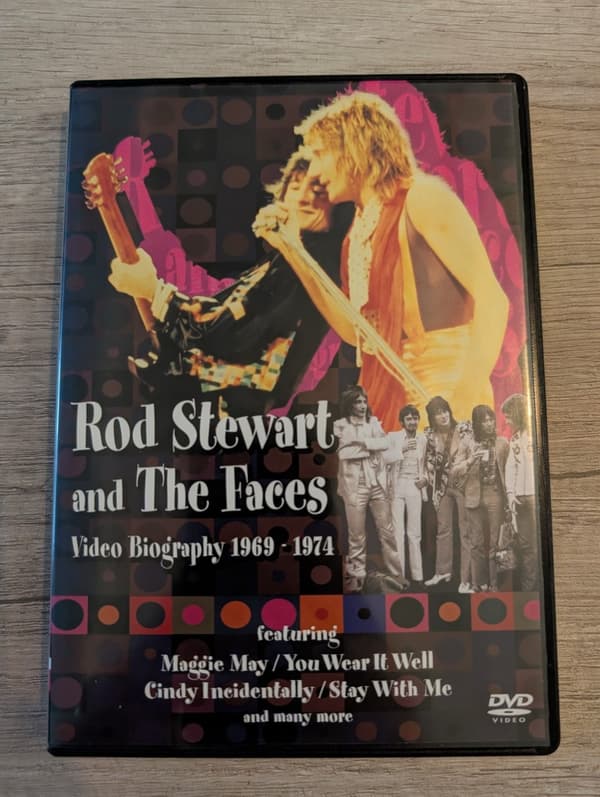 Rod Stewart And The Faces Video Biography - Rare DVD (1969) Brand New ...