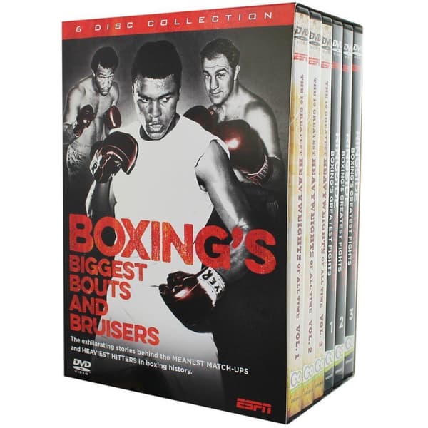MUHAMMAD ALI BOXING'S BIGGEST BOUTS AND BRUISERS COLLECTION DVD Brand ...