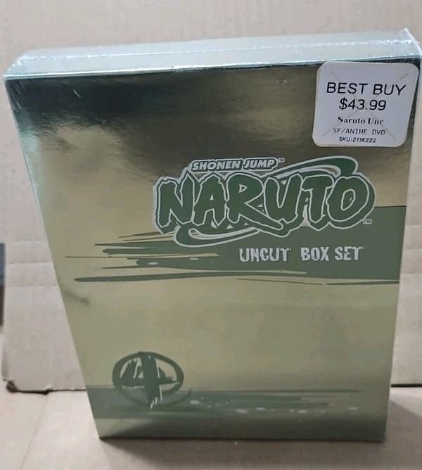Naruto Uncut Box Set Volume 4 Anime VIZ Media DVD Brand New | CDON