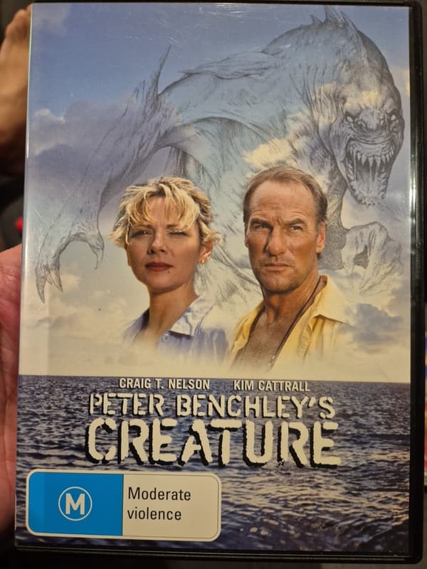 PETER BENCHLEY'S CREATURE RARE KIM CATTRALL & CRAIG T. NELSON TV MOVIE ...