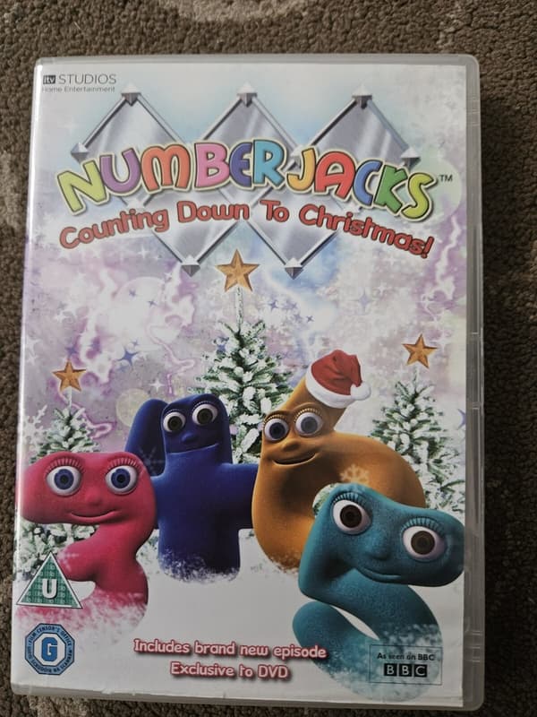 NUMBERJACKS COUNTING DOWN TO CHRISTMAS KIDS DVD Brand New | CDON