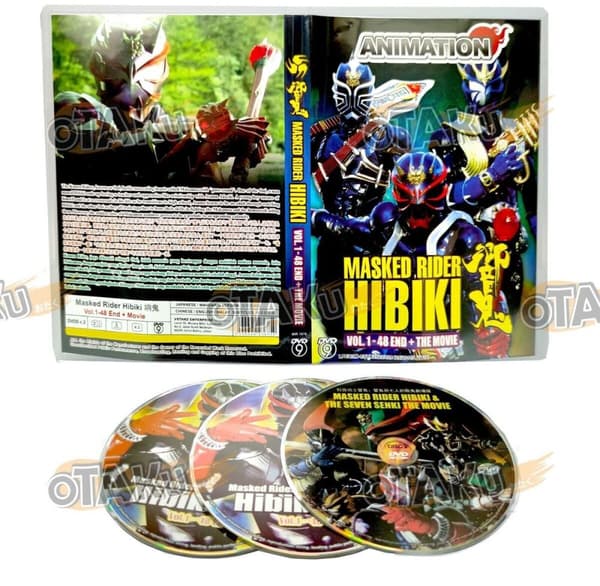 MASKED RIDER HIBIKI - ANIME TV SERIES BOX SET (1-48 EPS+ MOVIE) DVD ...