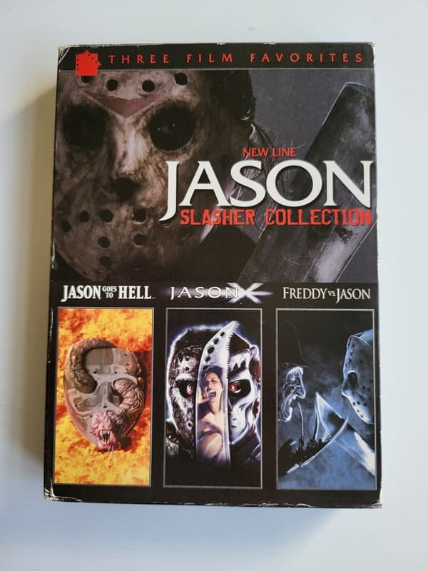 Line JASON Slasher Collection. Three DVD Brand New | CDON