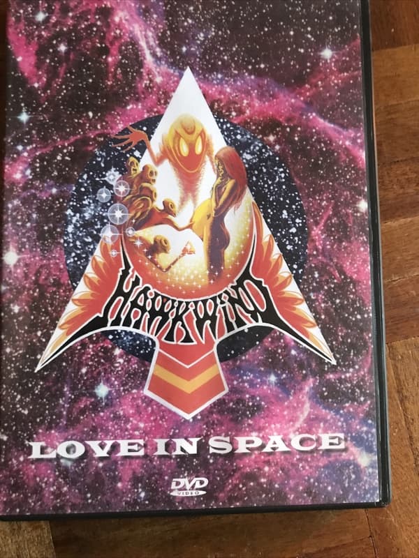 HAWKWIND LOVE IN SPACE A HUGE CONCEPTUAL STAGE SHOW RARE DVD Brand New ...