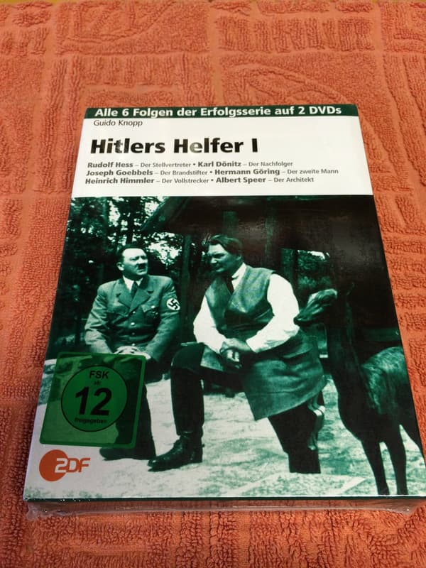 Guido Knopp: Hitlers Helfer 4 DVDs Documentary Himmler Speer WW II DVD ...