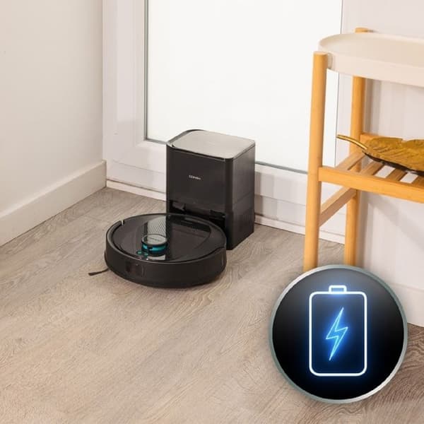 Robotdammsugare och Mopp - Cecotec - Conga 7690 - 5000 Pa - Självtömmande bas 2,5 L ...