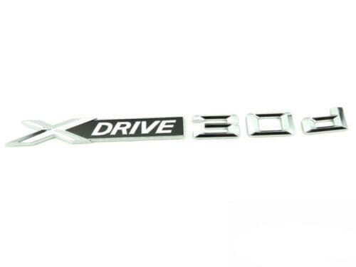 BMW GENUINE X5 X4 X3 XDRIVE 30 D SERIES LABEL STICKER BADGE EMBLEM ...