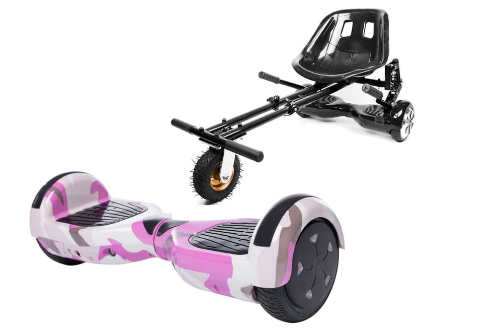 Package Smart Balance™ Hoverboard 6.5 inch, Regular Camouflage Pink ...