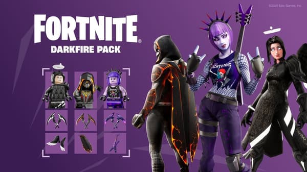 FORTNITE Dark Fire & Ice-pakke - Nintendo Switch-spil - Kode i en æske ...