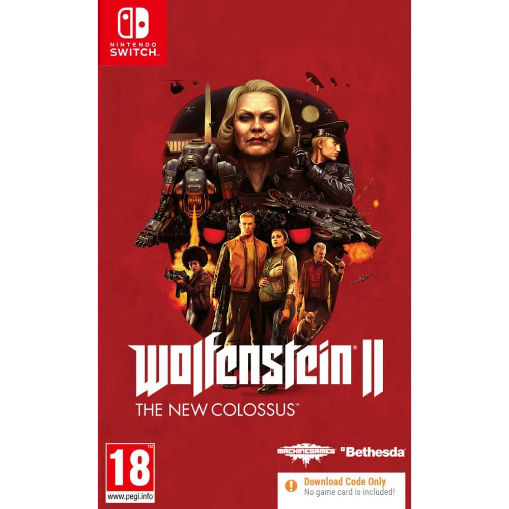 Wolfenstein 2 The New Colossus Nintendo Switch Cdon