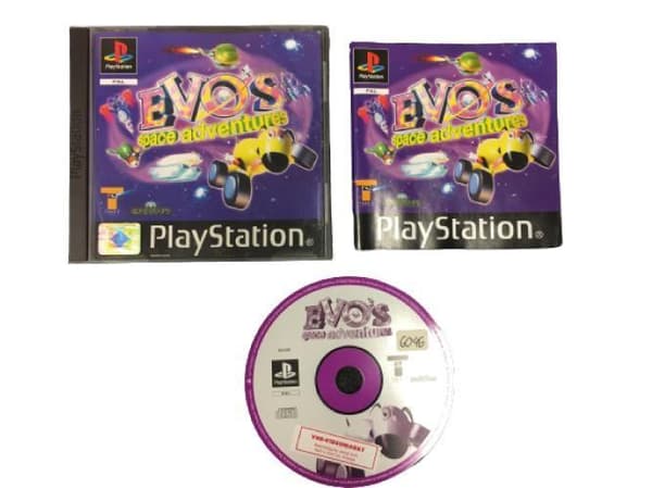 Evo's Space Adventures PSOne Playstation 1 PS1 KOMPLETT | CDON