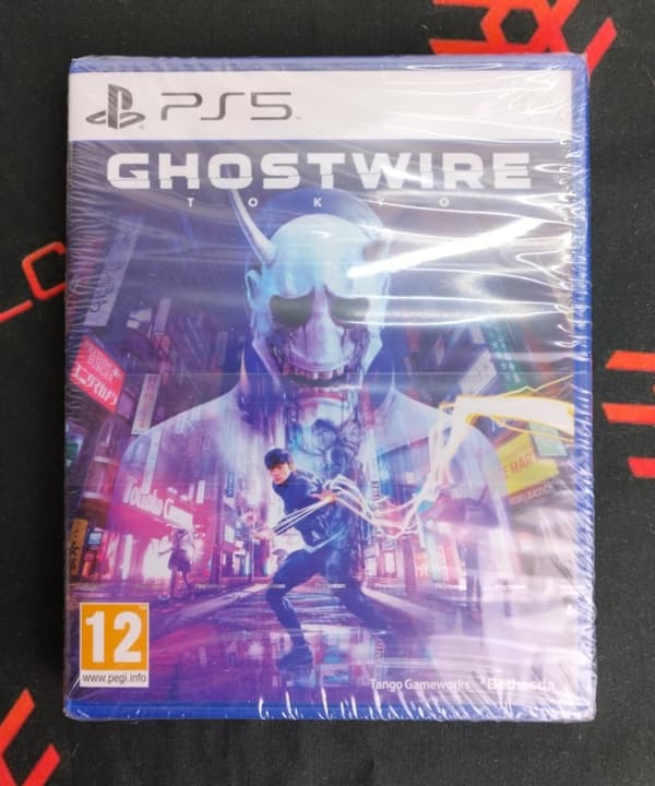 Ghostwire Tokyo with Steel Poster Video Game Sony Playstation 5 PS5 ...