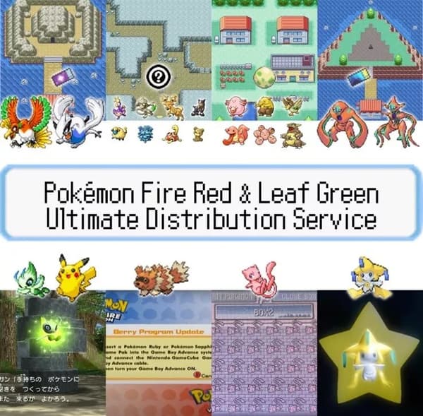 Pokemon Aurora Ticket Deoxys Event Distribution for Fire Red/Leaf Green ...