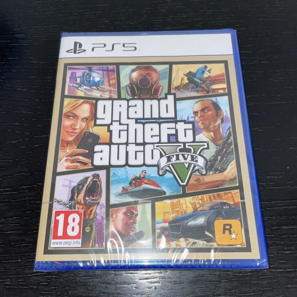 PS5 GTA 5 GRAND THEFT AUTO V Brand New | CDON