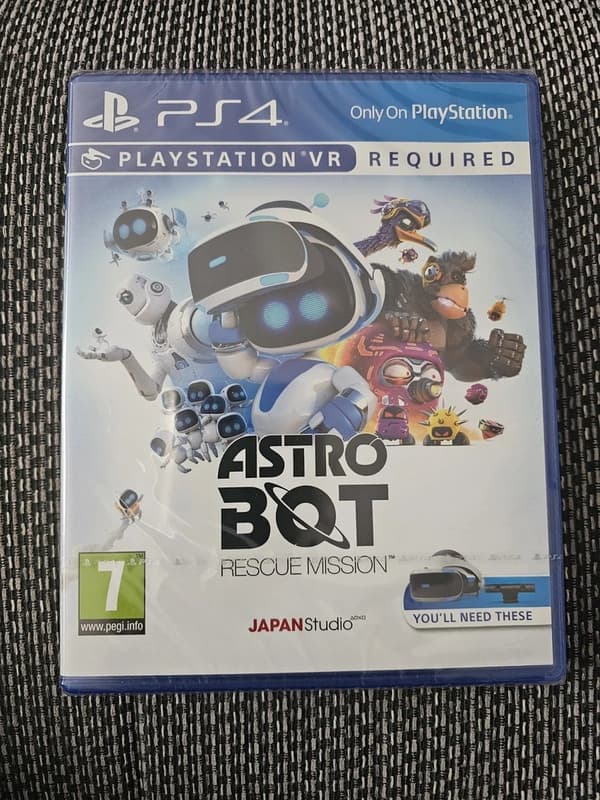 Astro Bot Rescue Mission PS4 Game Gaming Brand New | CDON